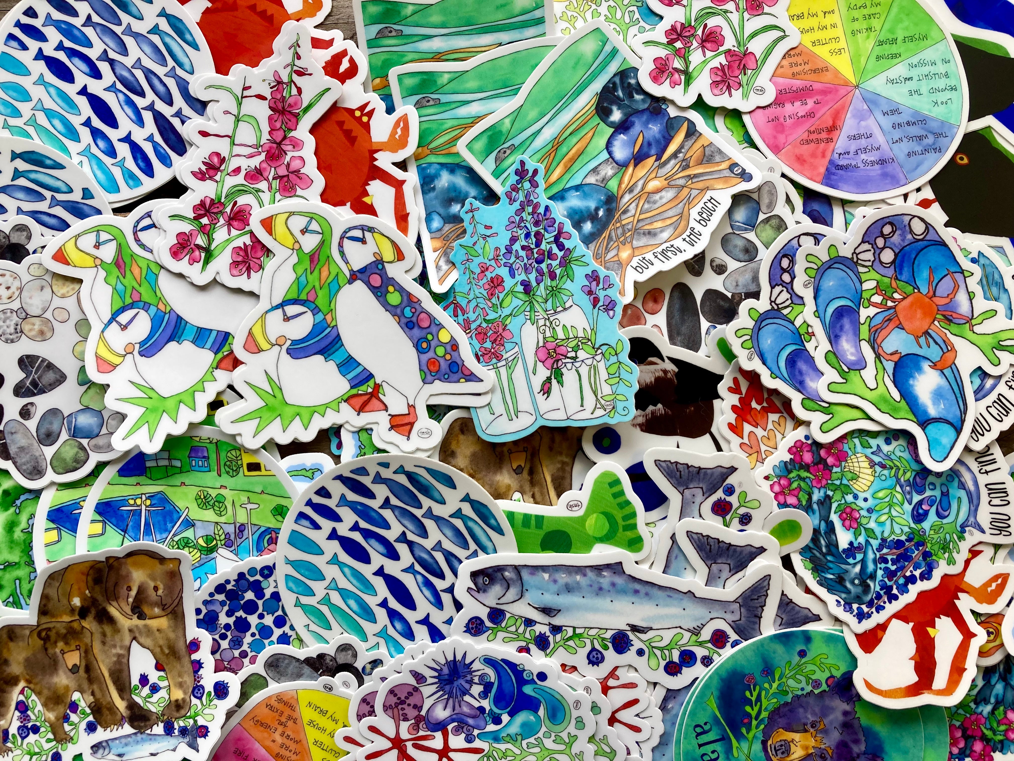 STICKERS – Natasha Zahn Studio